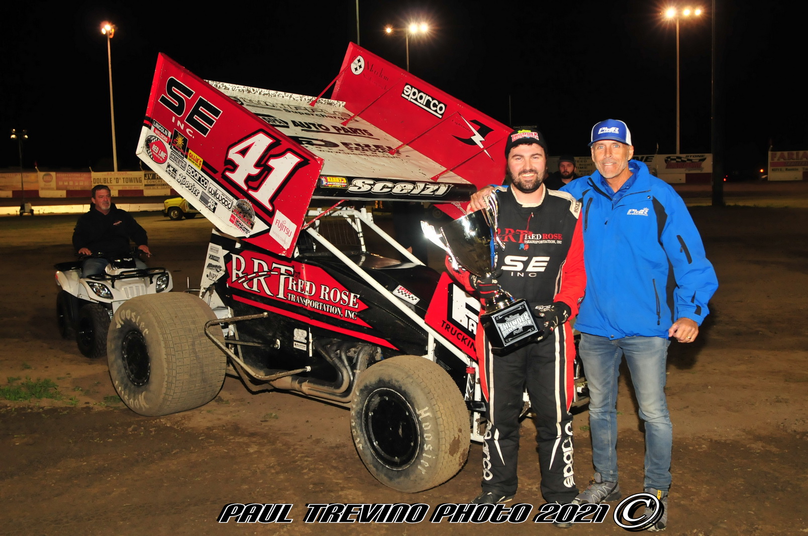The NARC Fujitsu 410 Sprint Cars blast into Thunderbowl Raceway Friday for the Murphy ...