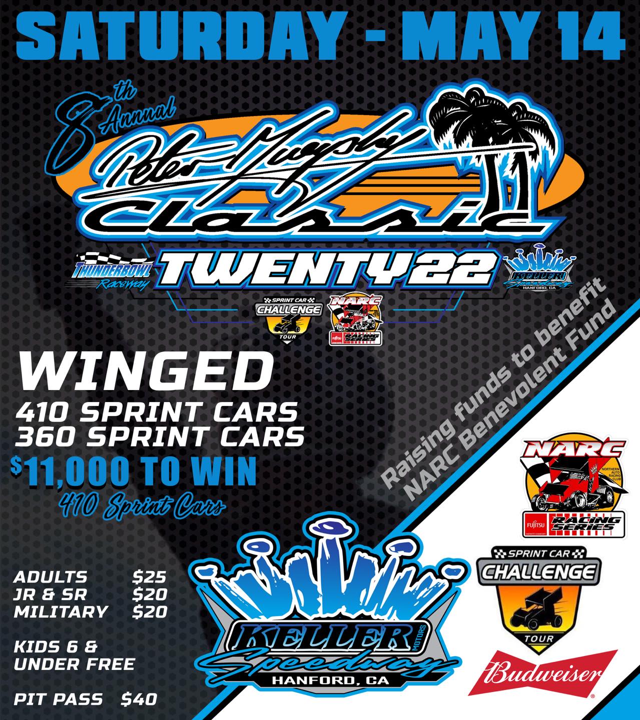 The NARC Fujitsu 410 Sprint Cars blast into Thunderbowl Raceway Friday for the Murphy ...