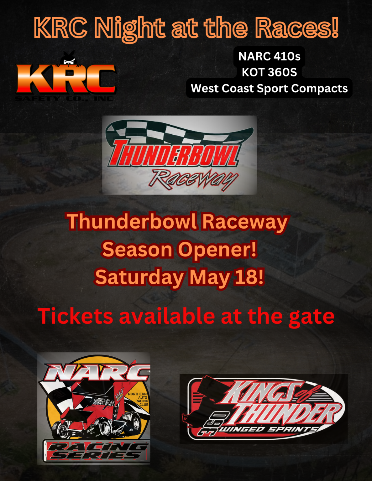 NARC 410 Sprint Cars, KOT 360s & Sport Compacts set for Tulare May 18 ...
